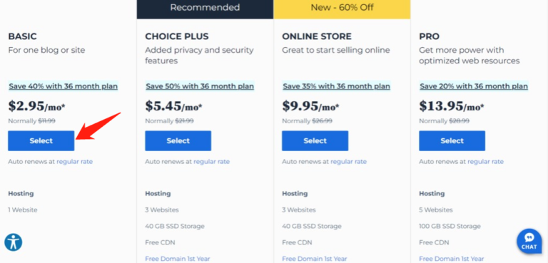 Bluehost教學+架站方案全解，手把手教你自架WordPress網站！ - Website Builder