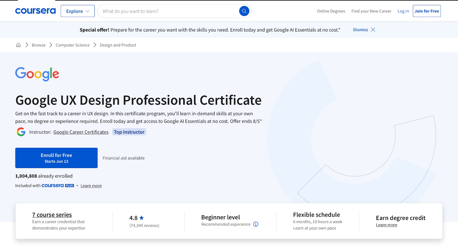 7個免費UIUX課程推薦！Google UX 課程、網頁設計自學 - Website Builder